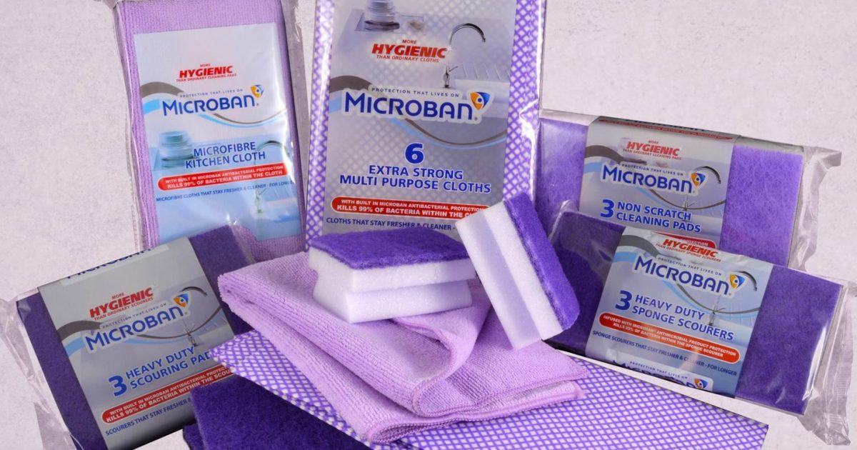 Microban Antibacterial Cloths Now Available in Morrisons | Microban
