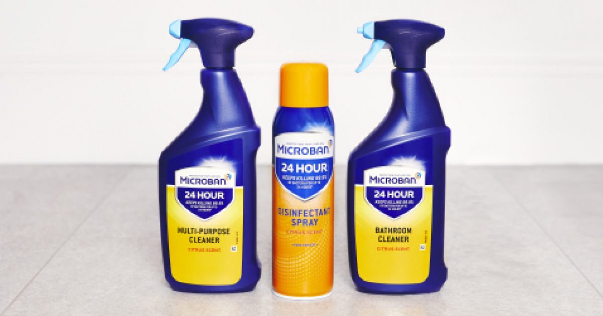 Procter & Gamble (P&G) launches Microban 24 in the UK | Microban