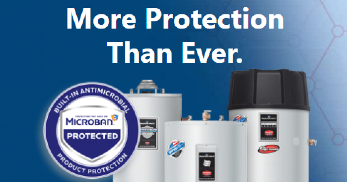 Bradford White enhances product protection with exclusive Microban ...
