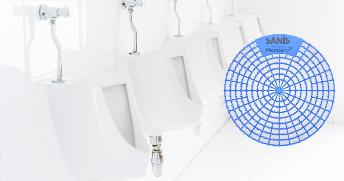 Antimicrobial Urinal Screens & Scent Clips | Cintas | Microban